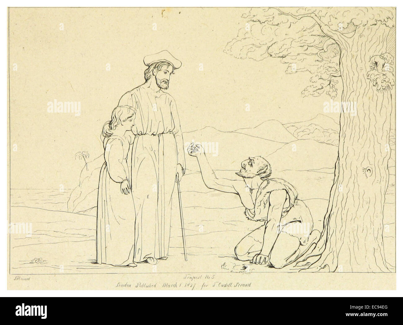 This 1828-33 illustration by Howard features a scene from William ...