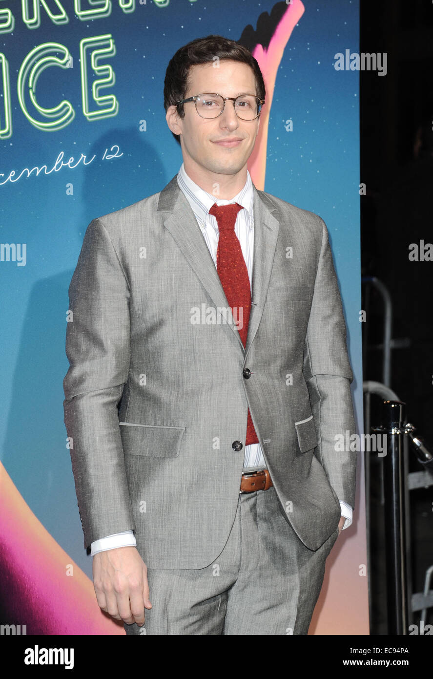 Los Angeles, California, USA. 10th Dec, 2014. Andy Samberg attending ...