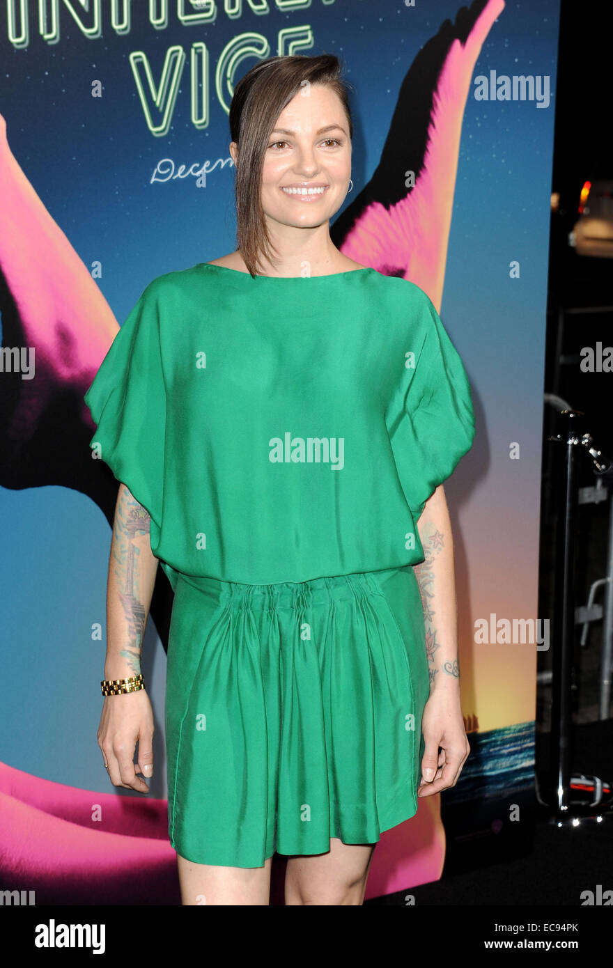 Los Angeles, California, USA. 10th Dec, 2014. Michelle Sinclair ...