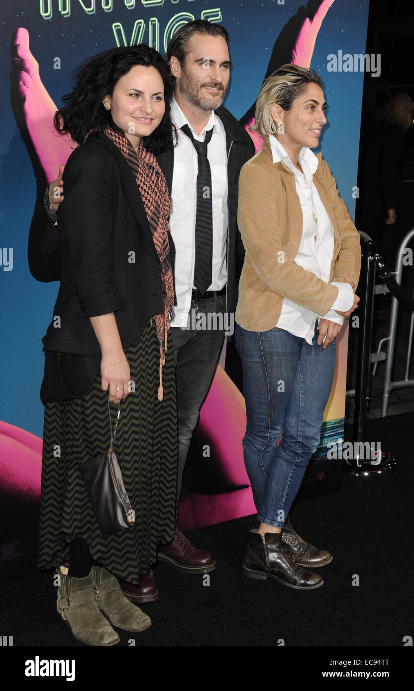 2014 in los angeles joaquin phoenix hi-res stock photography and images ...