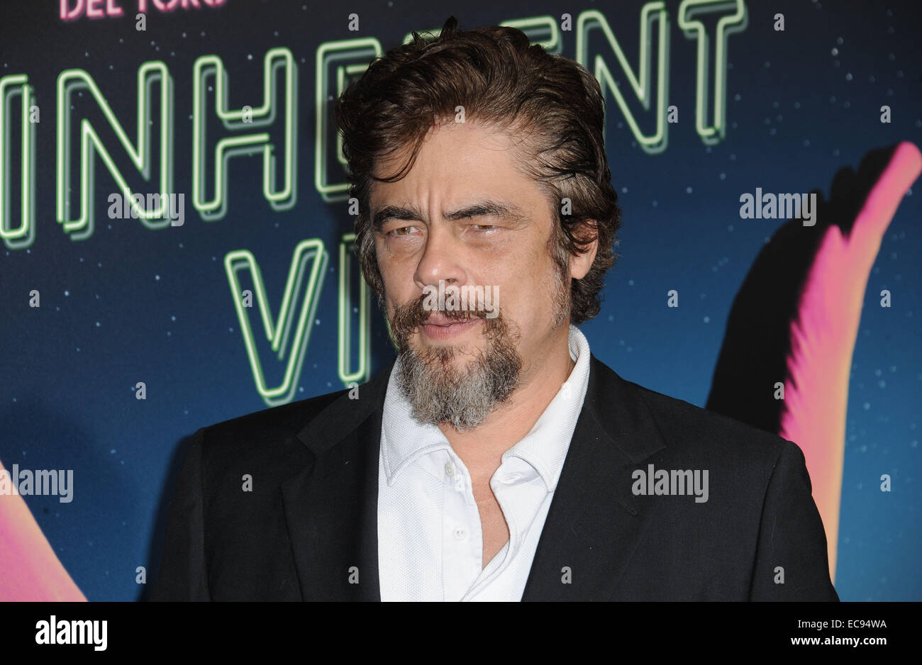 Los Angeles, California, USA. 10th Dec, 2014. Benicio del Toro ...