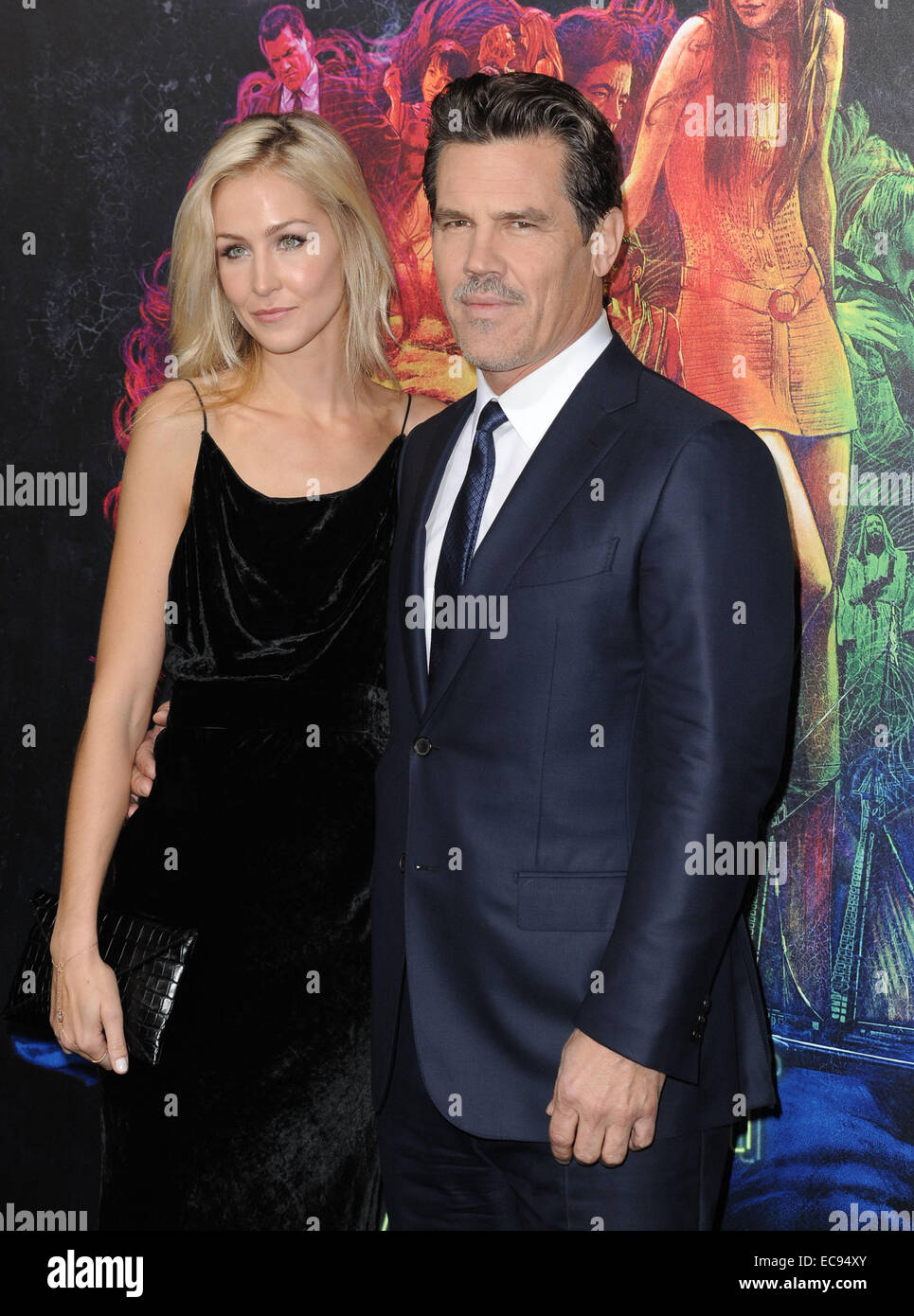 Los Angeles, California, USA. 10th Dec, 2014. Josh Brolin and Kathryn ...