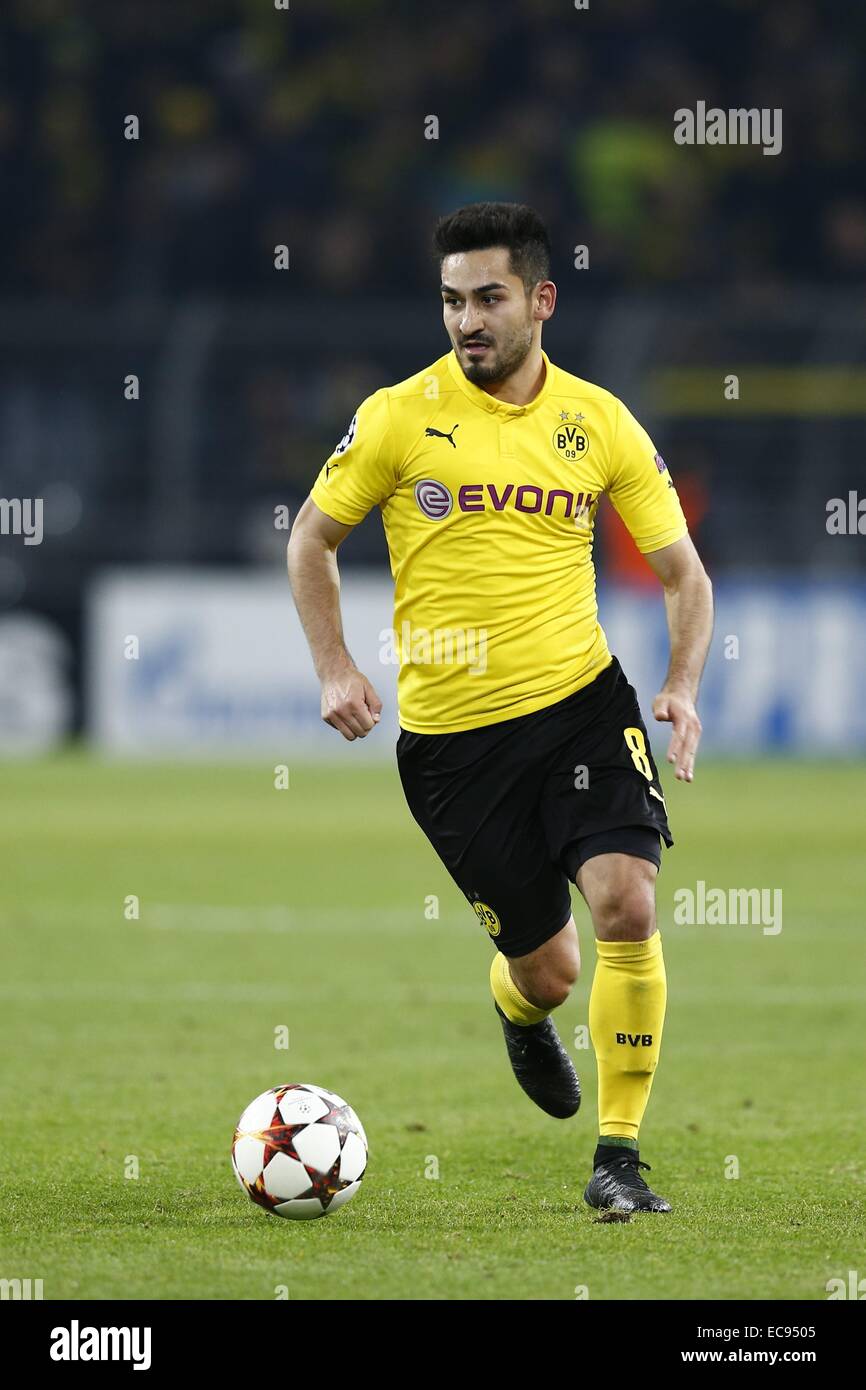 Dortmund, Germany. 9th Dec, 2014. Ilkay Gundogan (Dortmund) Football ...