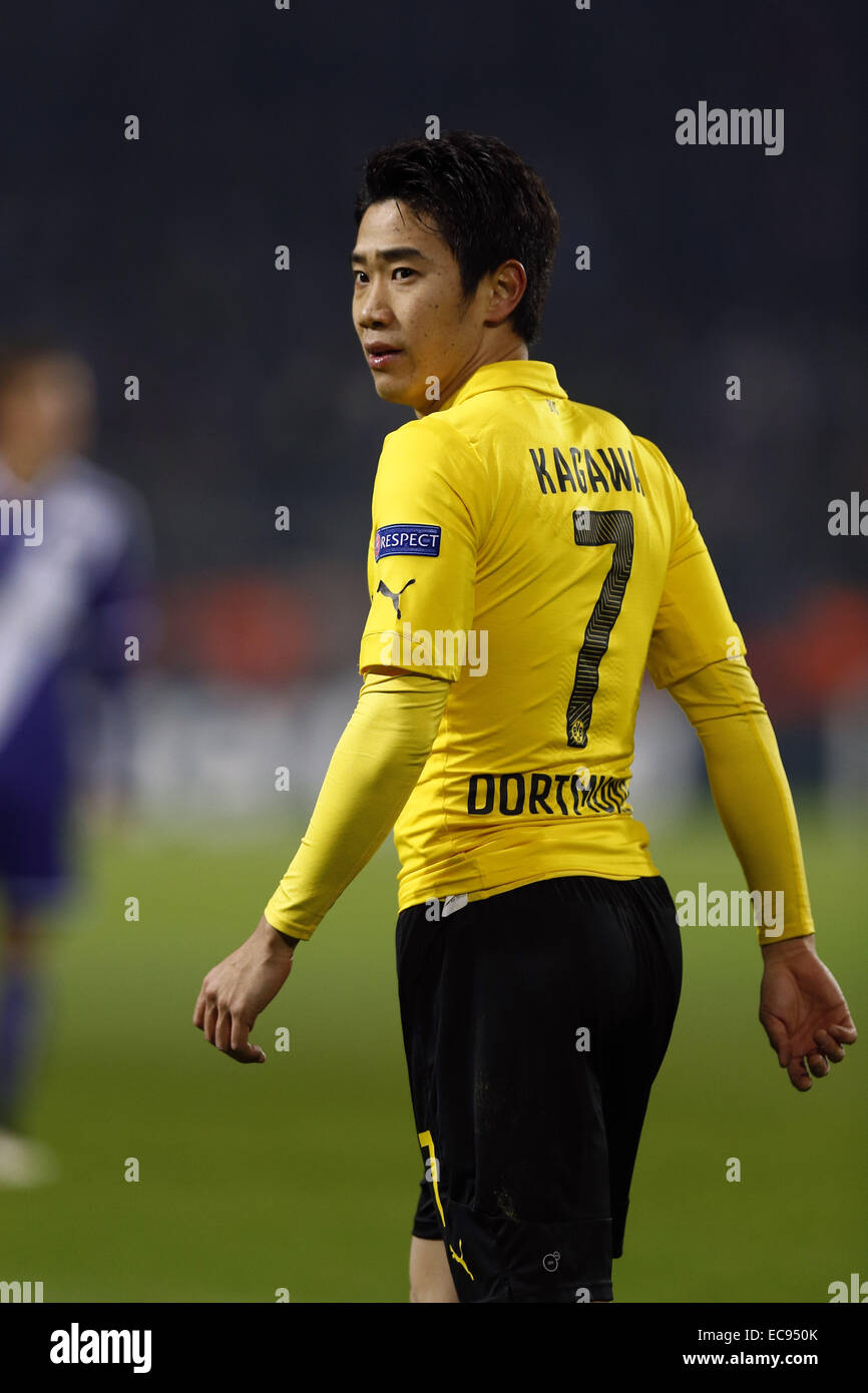 Dortmund, Germany. 9th Dec, 2014. Shinji Kagawa (Dortmund) Football ...