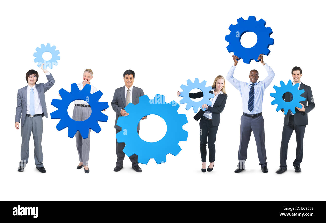 Business Connection Team Collaboration Support Stock Photo - Alamy