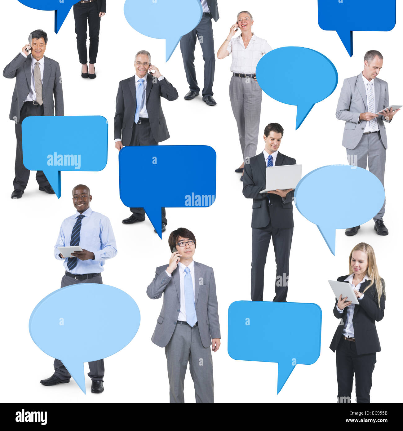 Asian business man speech hi-res stock photography and images - Alamy