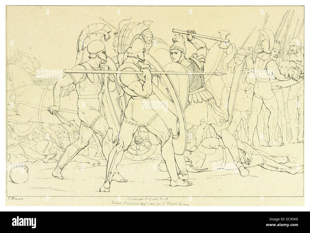 A page from Howard's 1828-33 edition of Shakespeare’s 'Troilus and ...