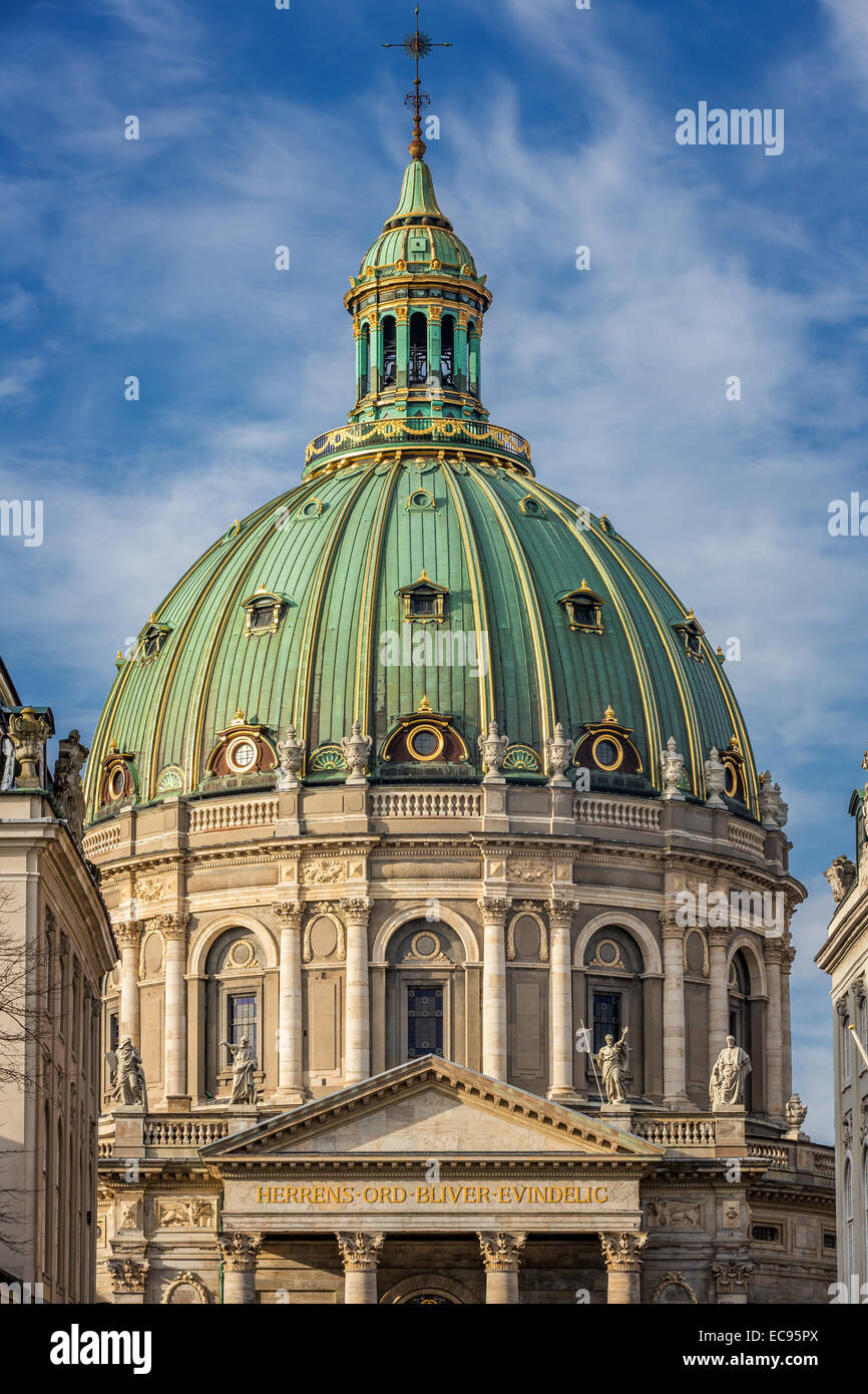 Statues marble church copenhagen denmark hi-res stock photography and ...