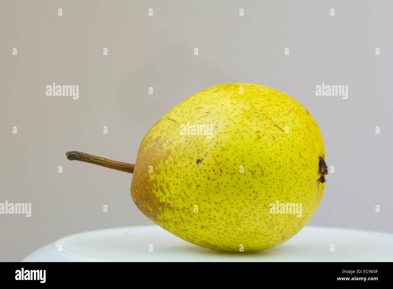 Pear with stalk hi-res stock photography and images - Alamy