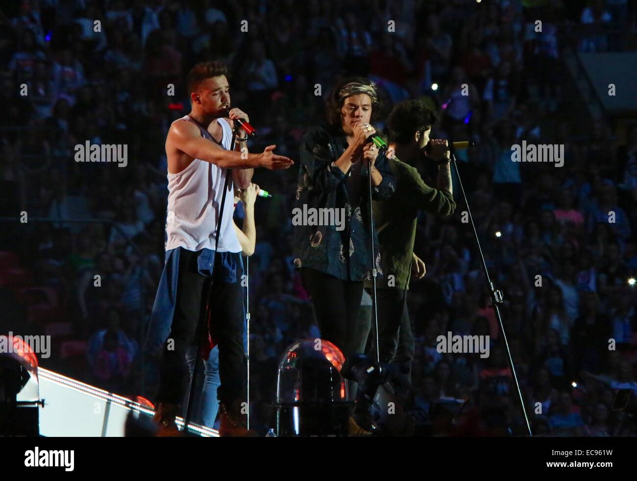 One Direction play their second night at Wembley Arena Featuring: Liam ...