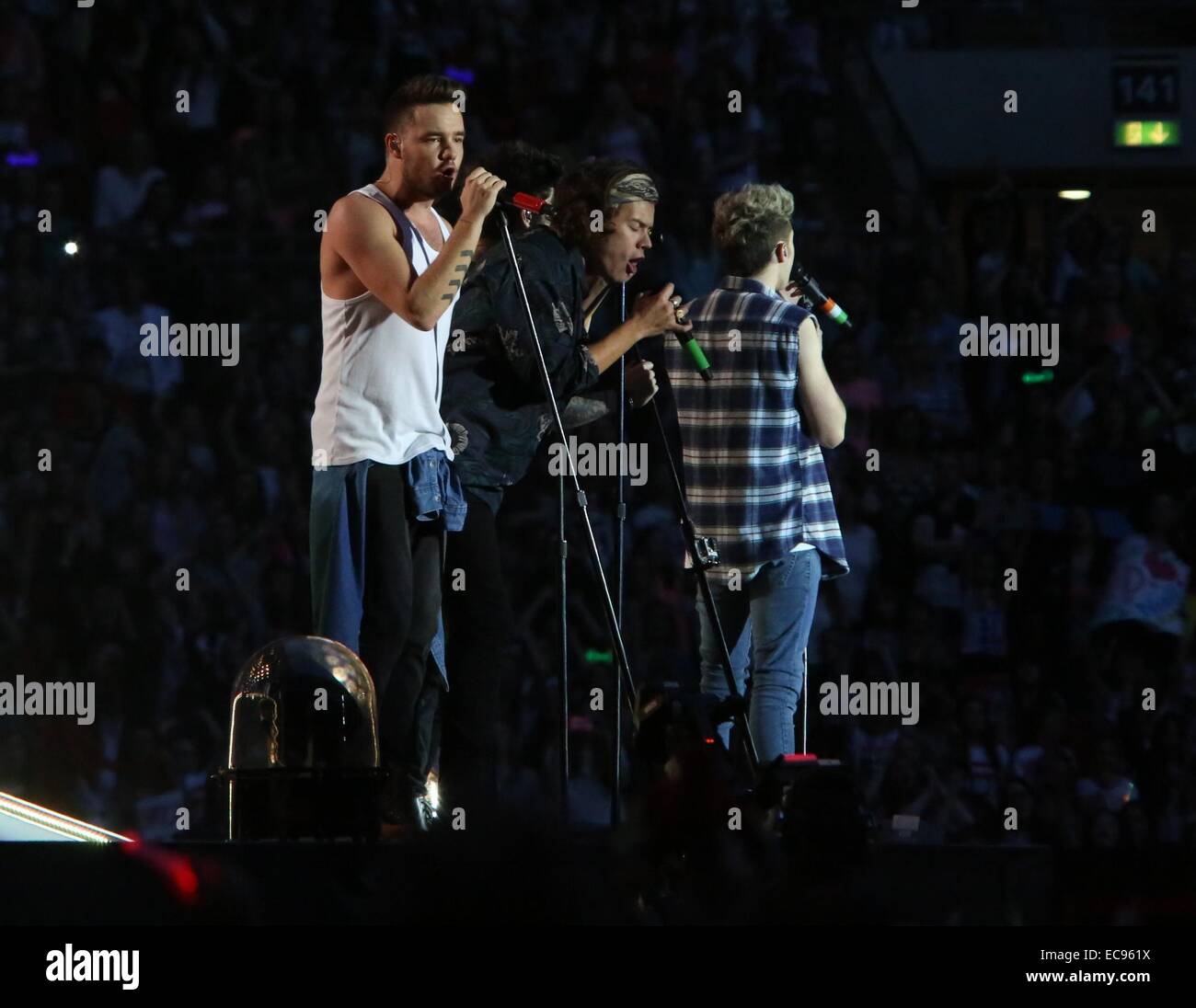 One Direction play their second night at Wembley Arena Featuring: Liam ...
