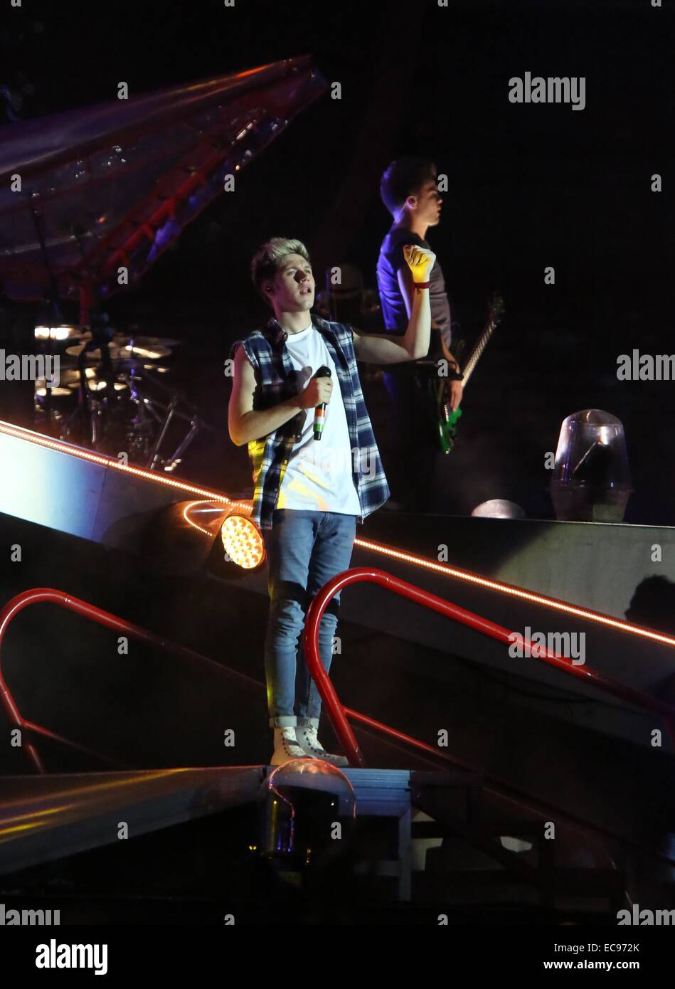 One Direction play their second night at Wembley Arena Featuring: Niall ...