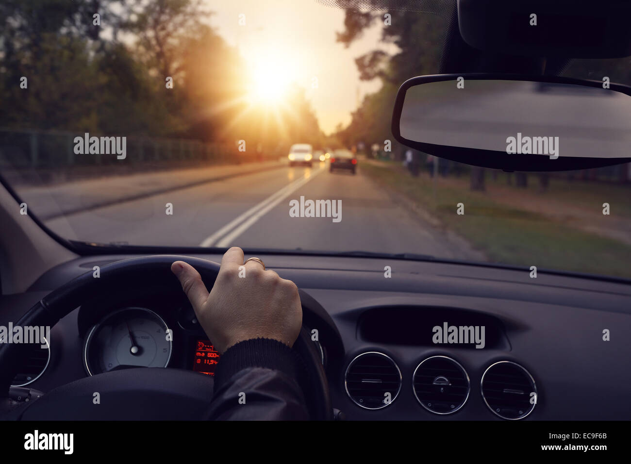 drive a car Stock Photo - Alamy