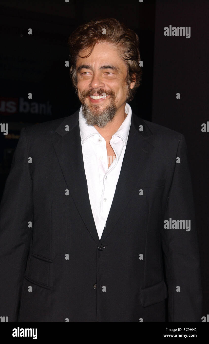 Hollywood, California, USA. 10th Dec, 2014. Benicio Del Toro attends ...