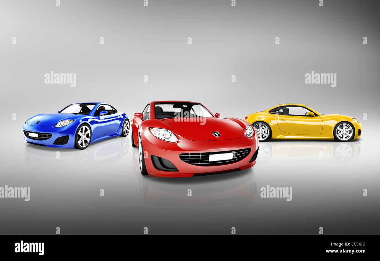 Sports car collection hi-res stock photography and images - Alamy