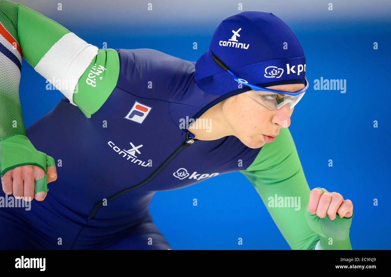 Berlin, Germany. 5th Dec, 2014. Speed skater Margot Boer of the ...