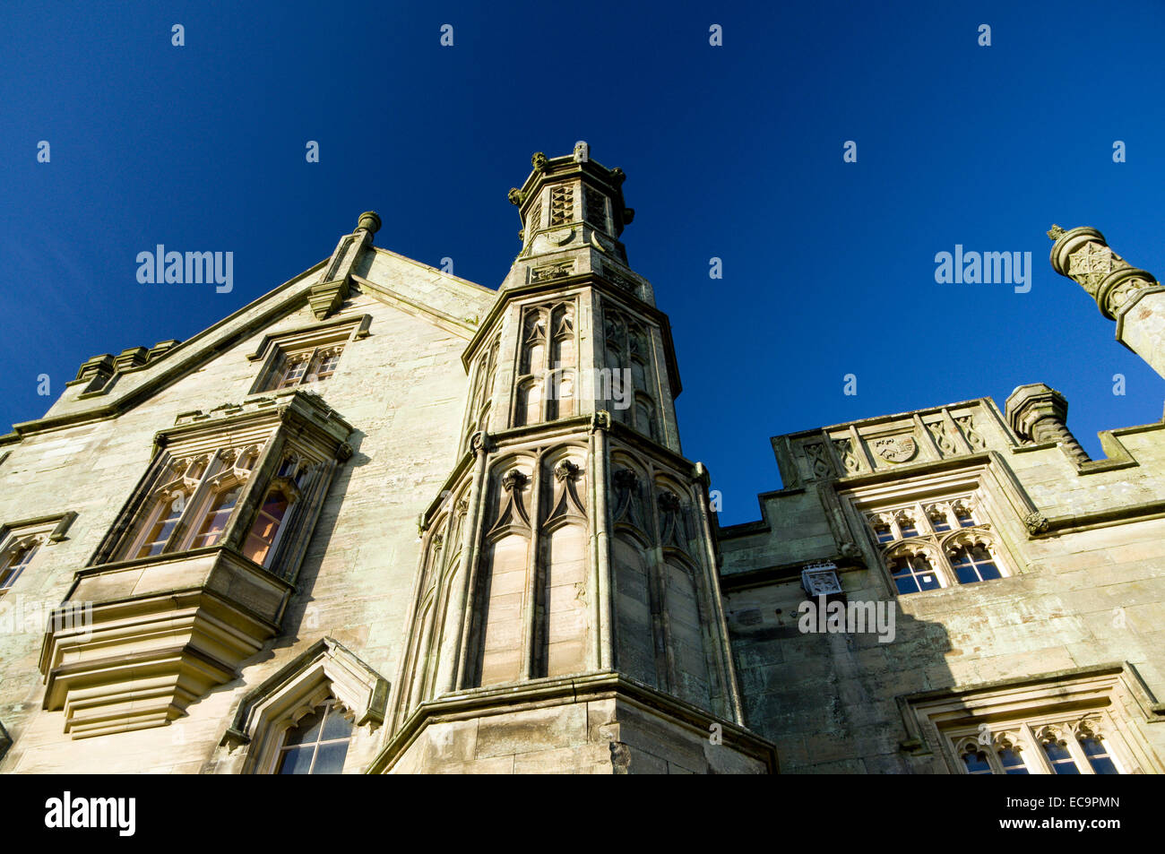 Margam Manor, Victorian Manor House, Port Talbot, South Wales Stock ...