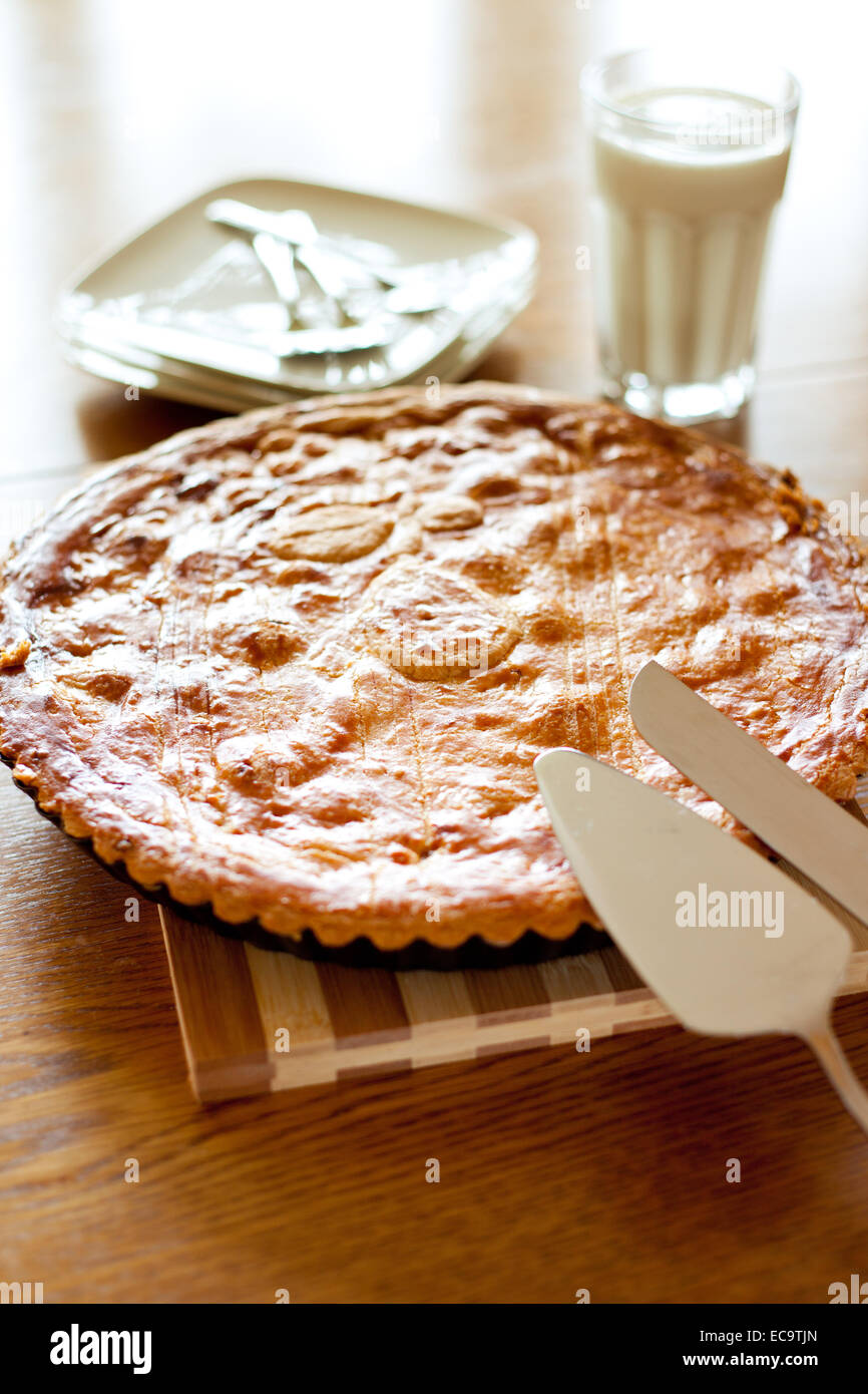 Gâteau Basque, a traditional dessert from the Basque region of France ...