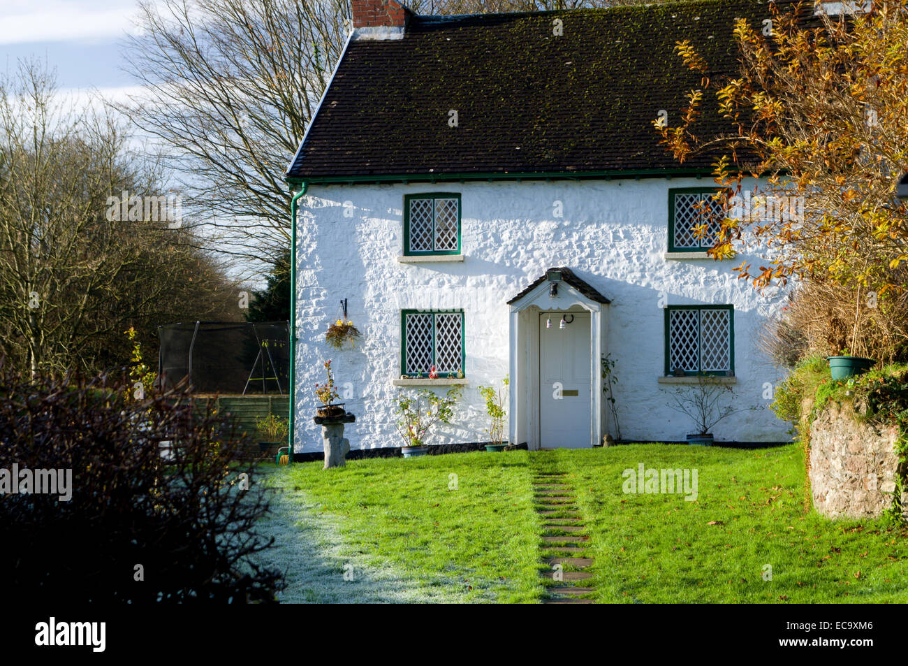Country cottage, St Fagans, Cardiff, Wales, UK Stock Photo - Alamy