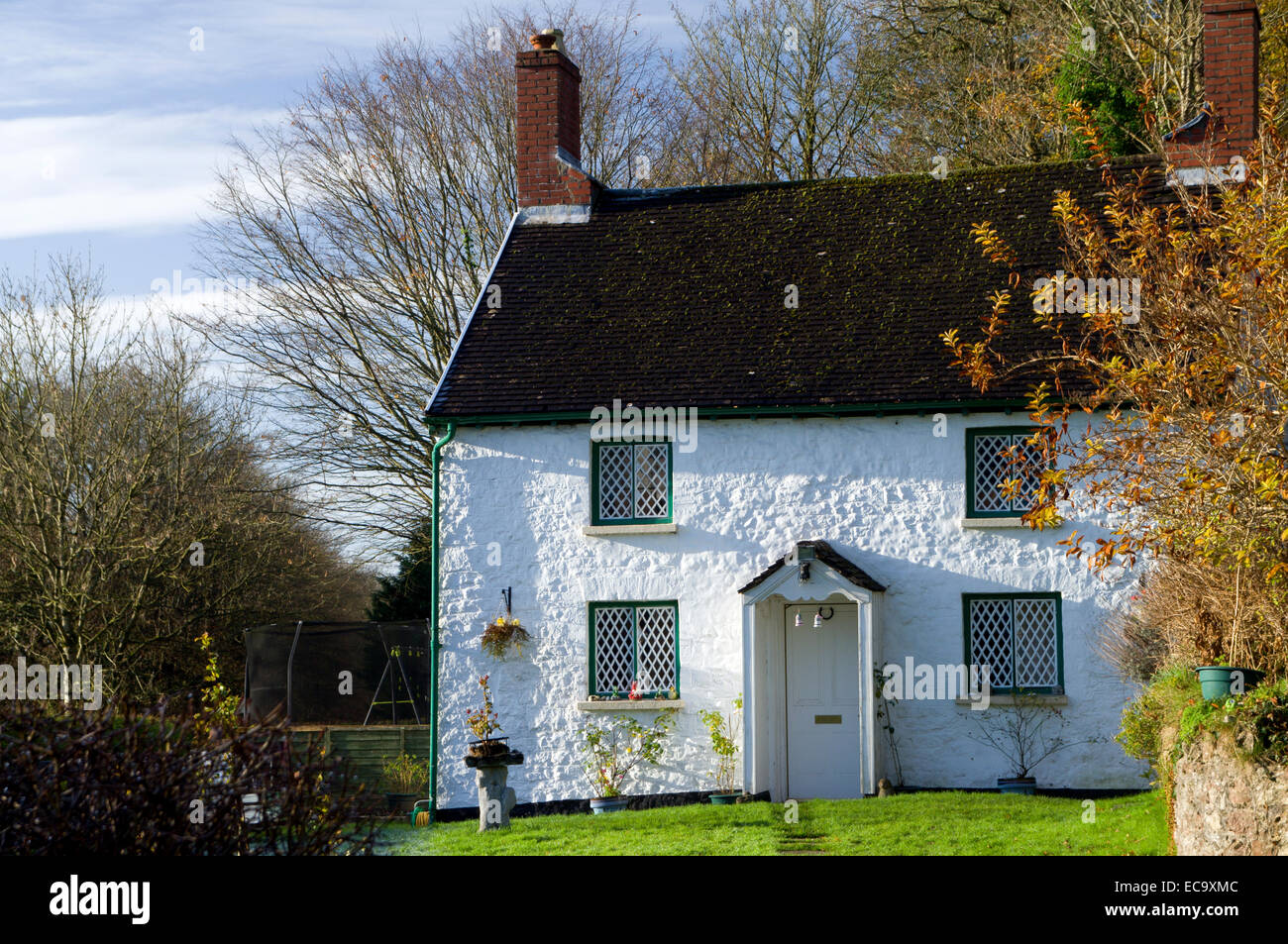 Country cottage, St Fagans, Cardiff, Wales, UK Stock Photo - Alamy