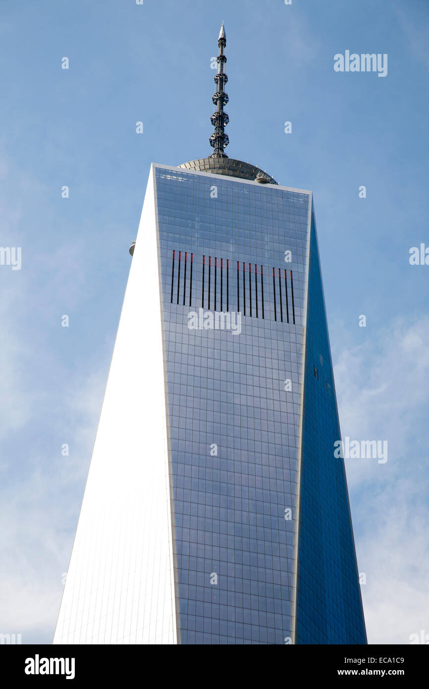 one world trade center, financial district, Manhattan, New York, Usa ...