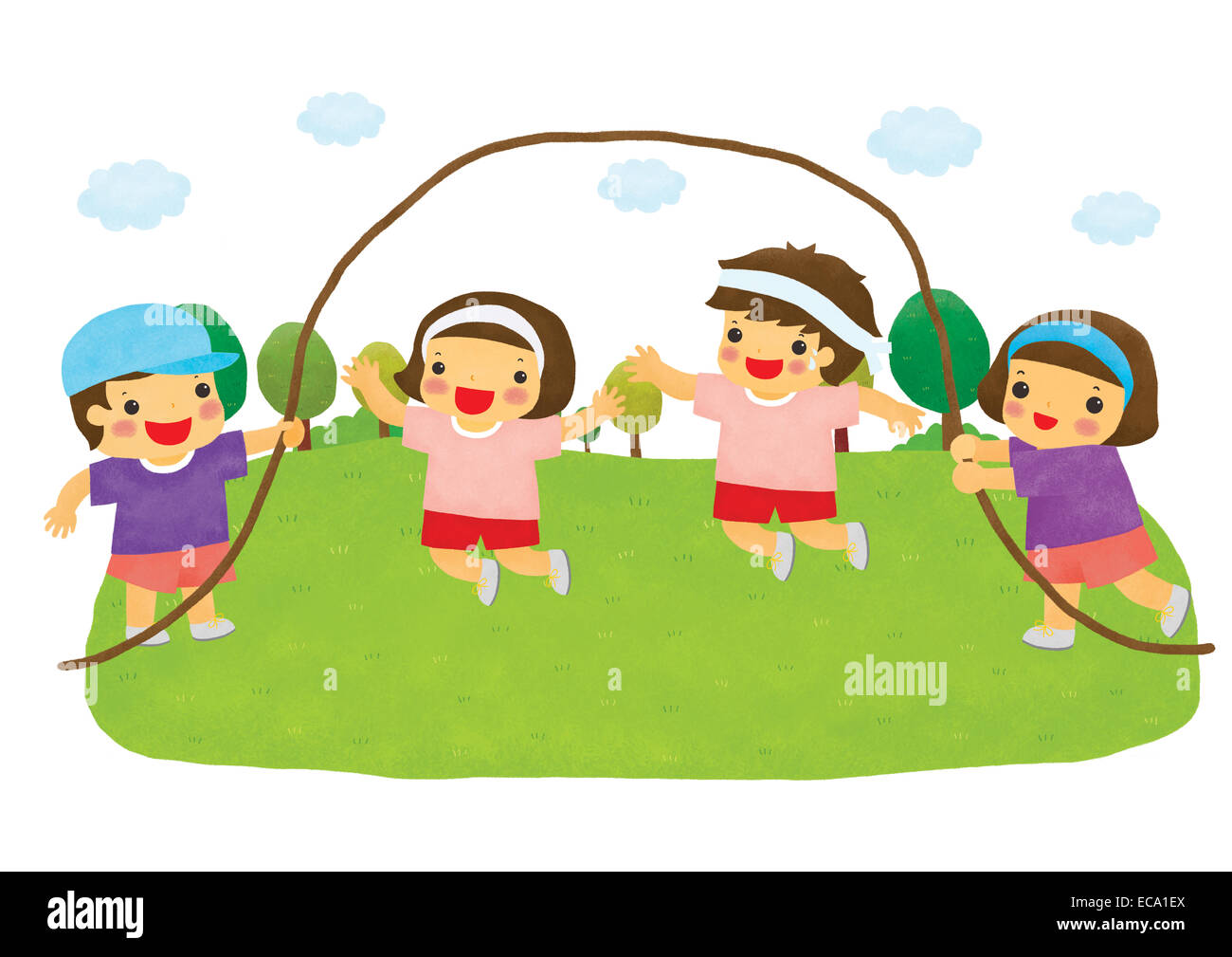 School sports day Cut Out Stock Images & Pictures - Alamy