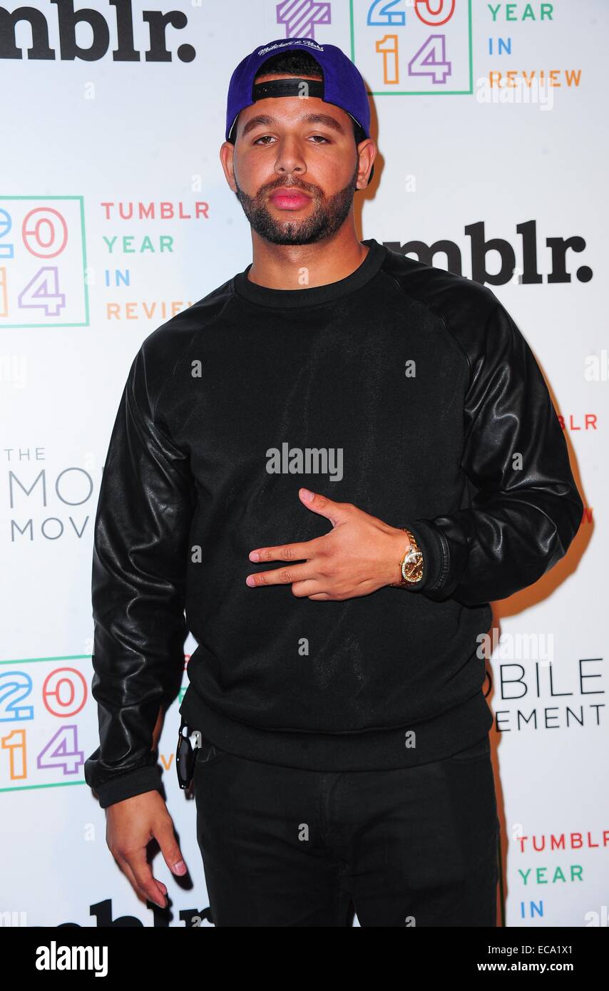 Brooklyn, NY, USA. 10th Dec, 2014. Drew Gardner at arrivals for Tumblr ...