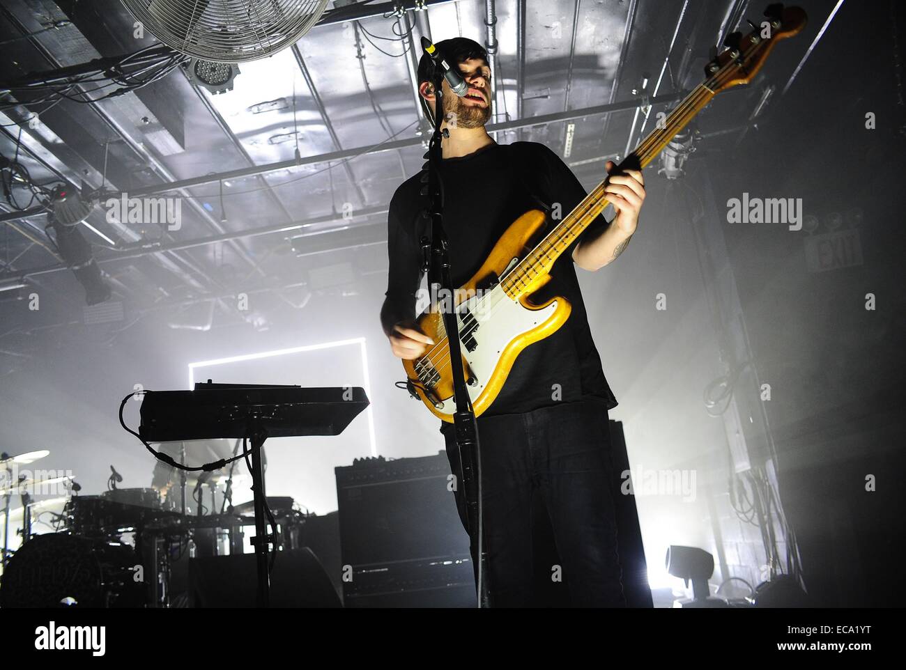 Brooklyn, NY, USA. 10th Dec, 2014. Ross MacDonald, The 1975 at arrivals ...