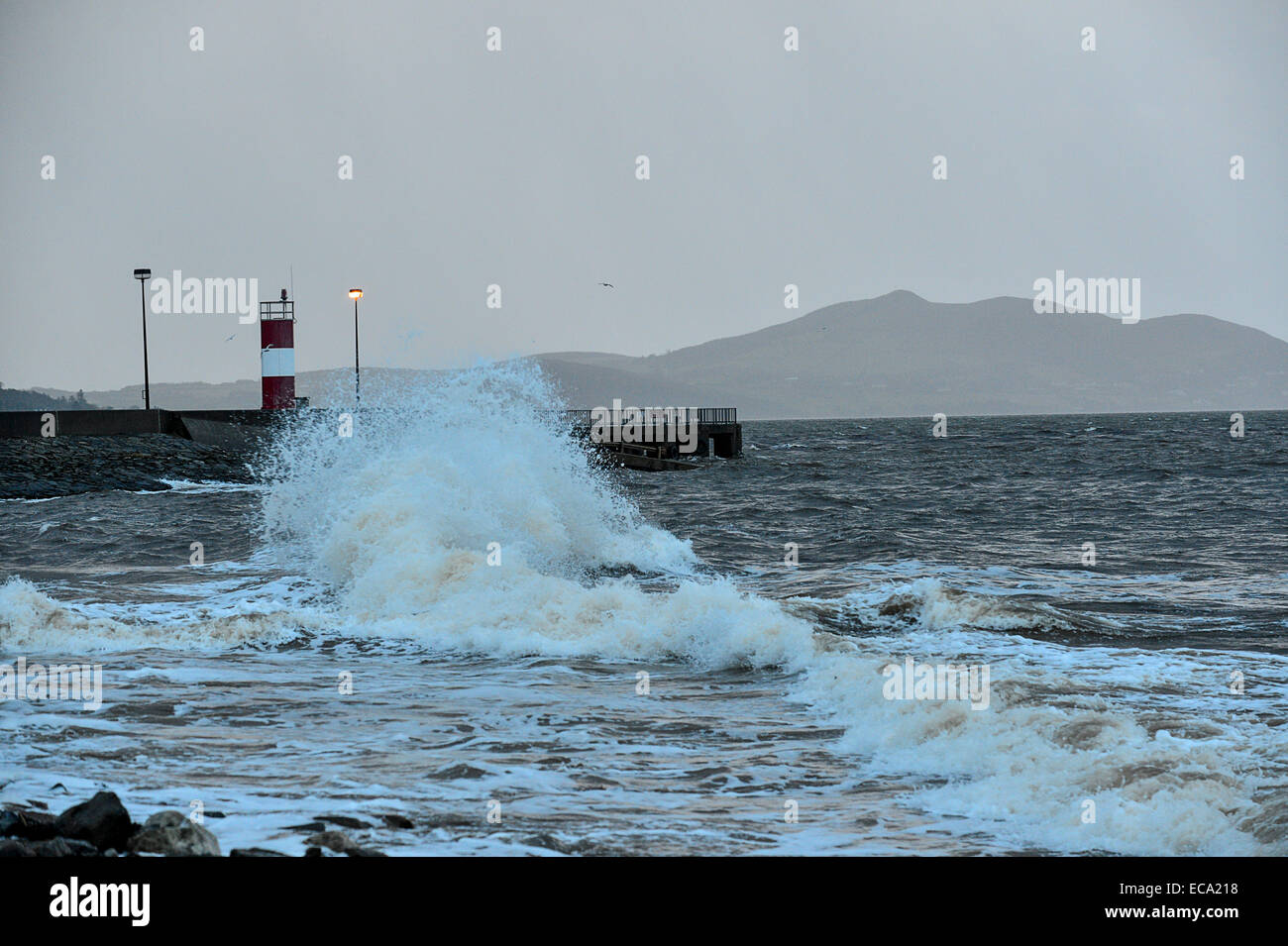 Donegal Coast, Ireland. 11th December, 2014. Ireland Weather: Gale ...