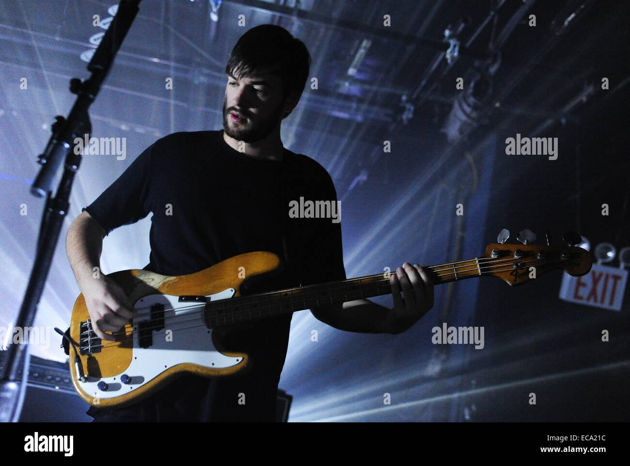 Brooklyn, NY, USA. 10th Dec, 2014. Ross MacDonald, The 1975 at arrivals ...