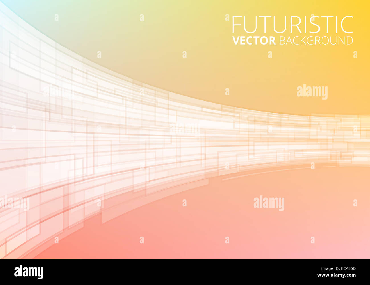 Abstract yellow technology background Stock Photo - Alamy