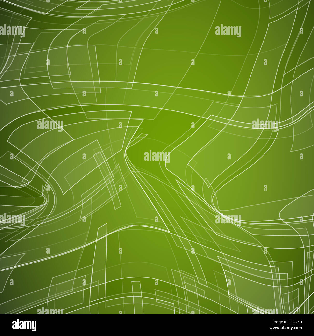 Green abstract vector twisted background Stock Photo - Alamy