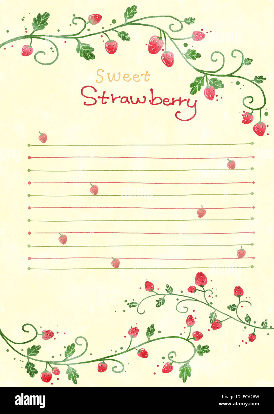 Letter Paper Designs Stock Photo - Alamy