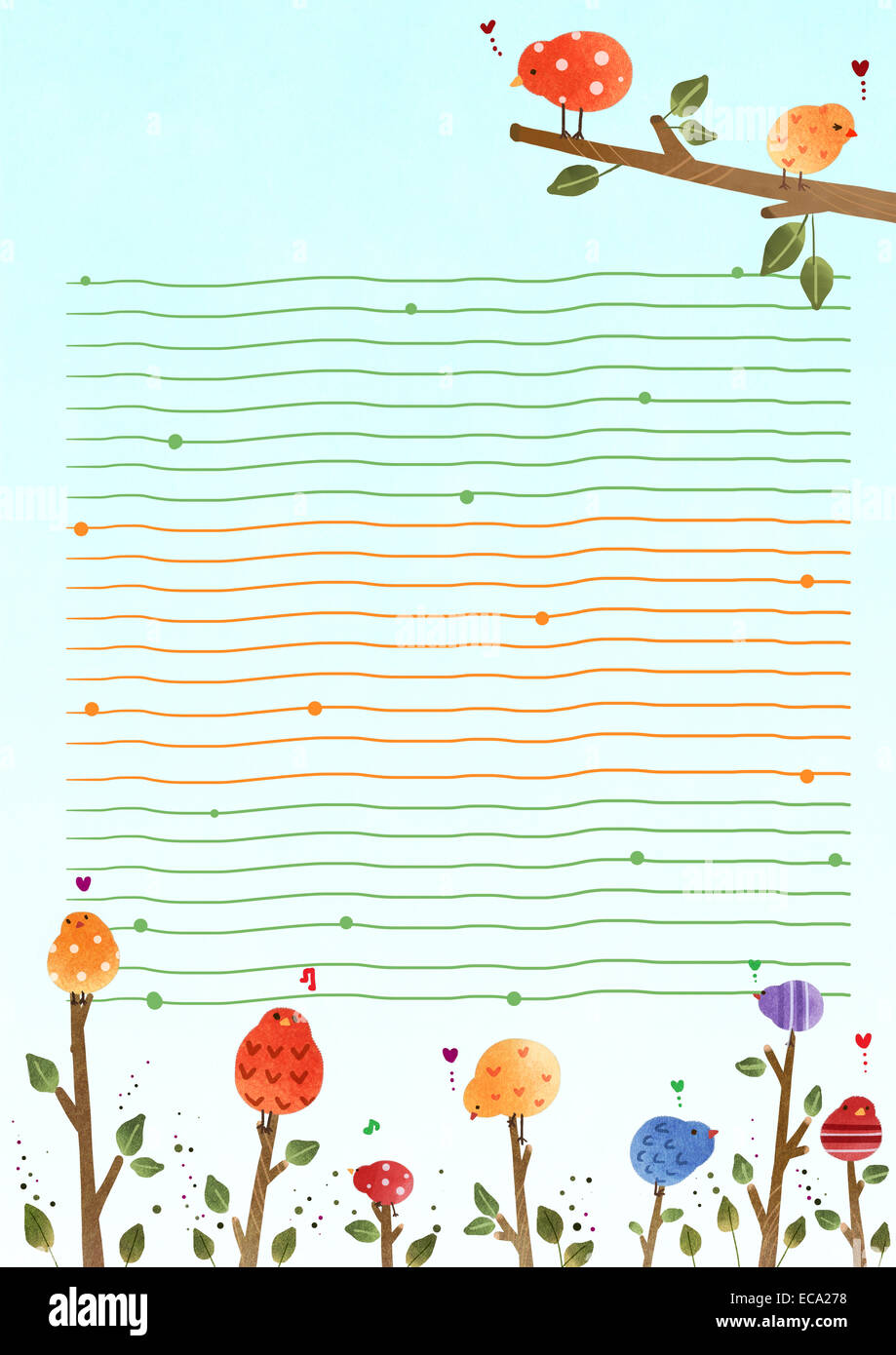 Letter Paper Designs Stock Photo - Alamy