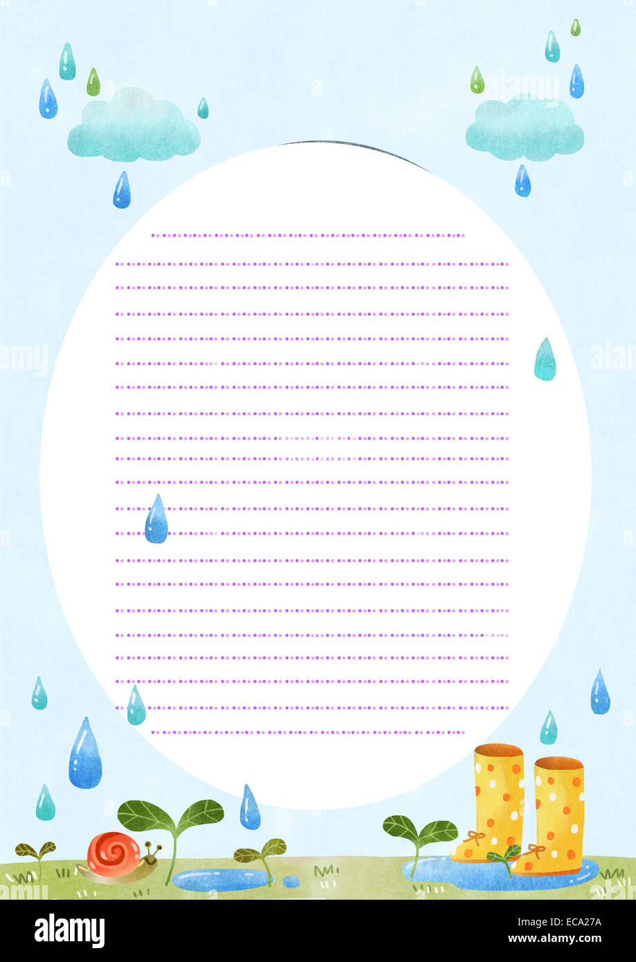 Letter Paper Designs Stock Photo - Alamy