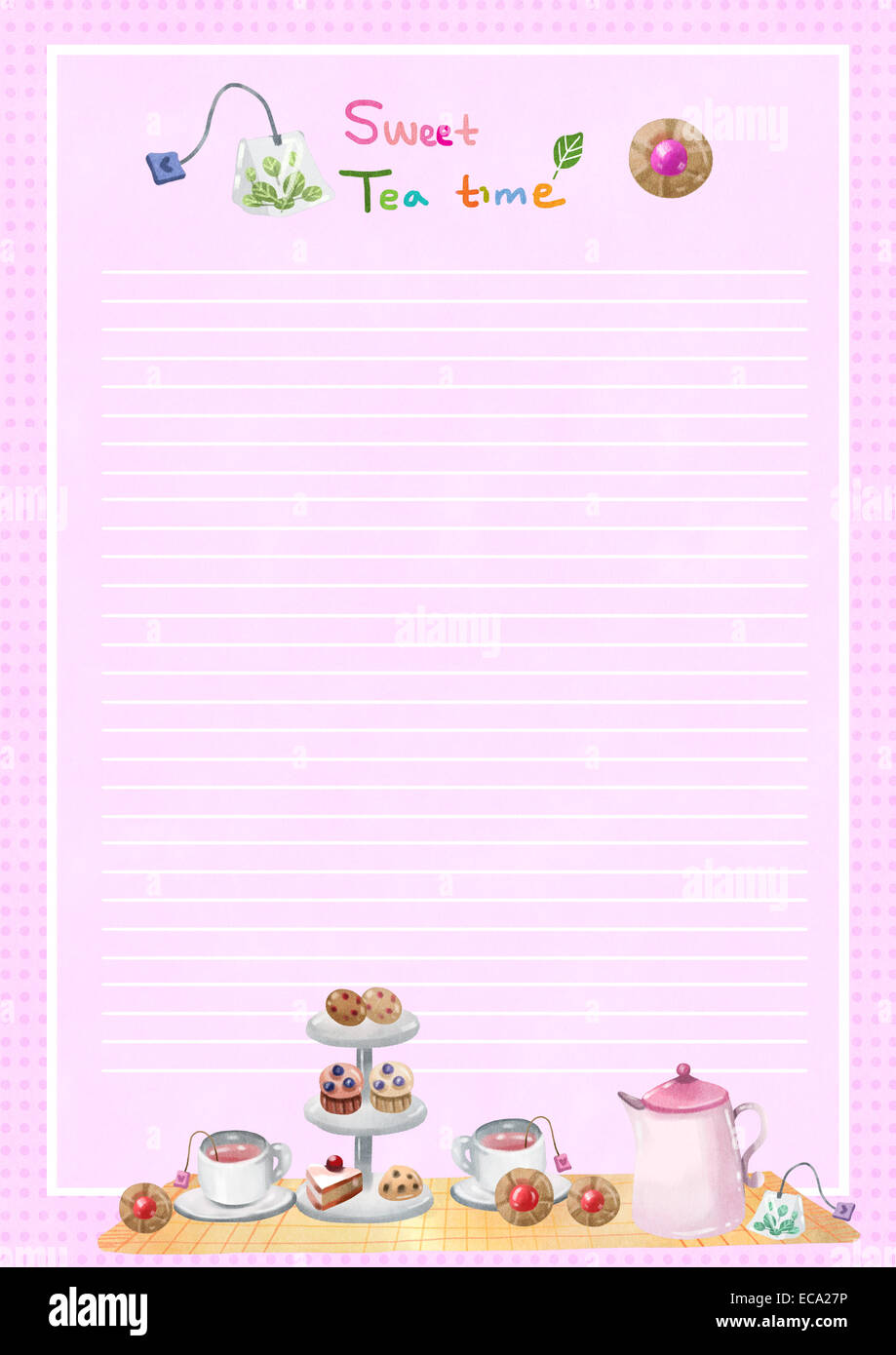 Letter Paper Designs Stock Photo - Alamy