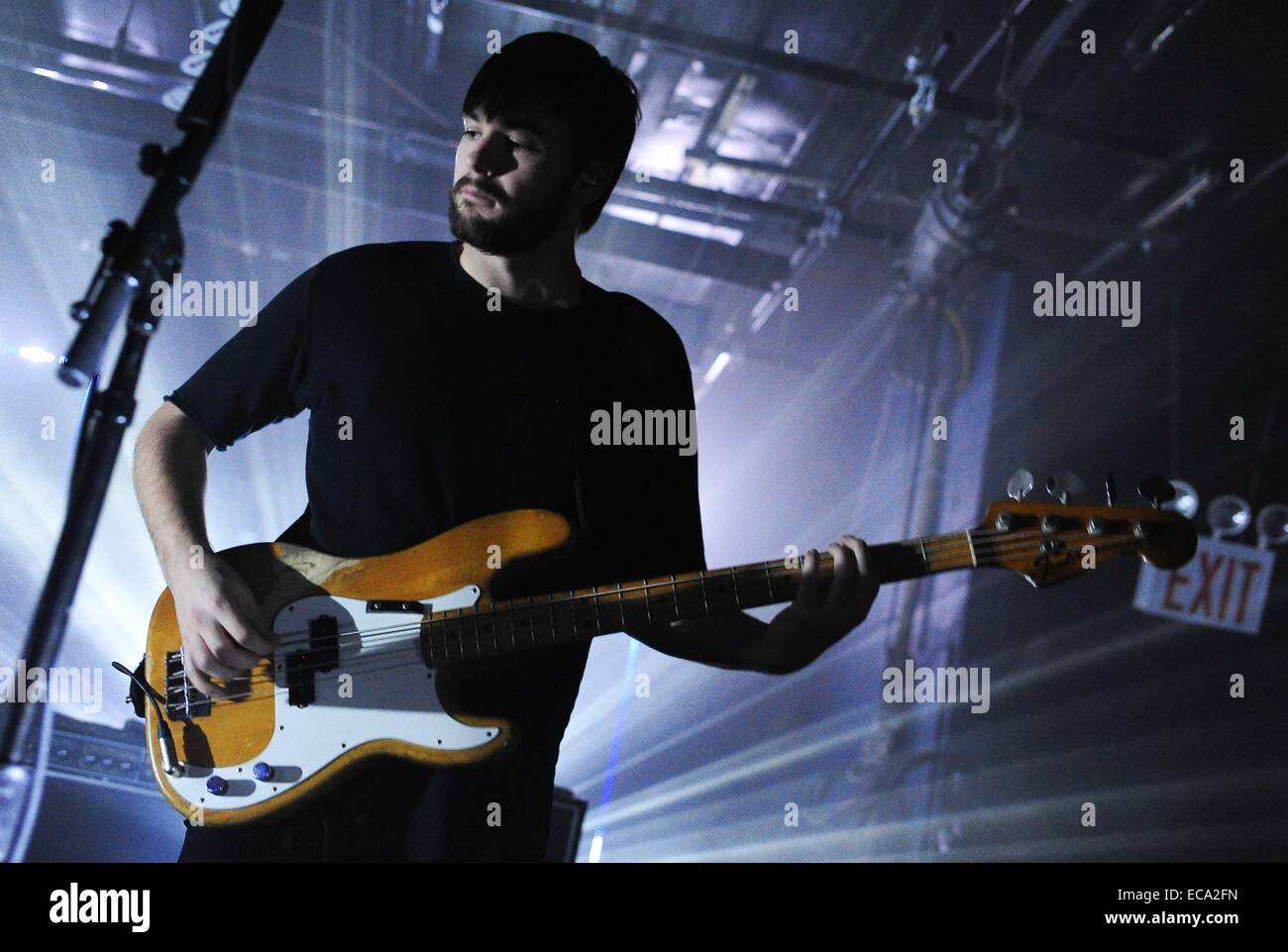 Brooklyn, NY, USA. 10th Dec, 2014. Ross MacDonald, The 1975 at arrivals ...
