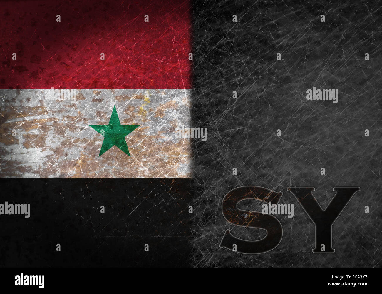 Syrian flag distressed hi-res stock photography and images - Alamy