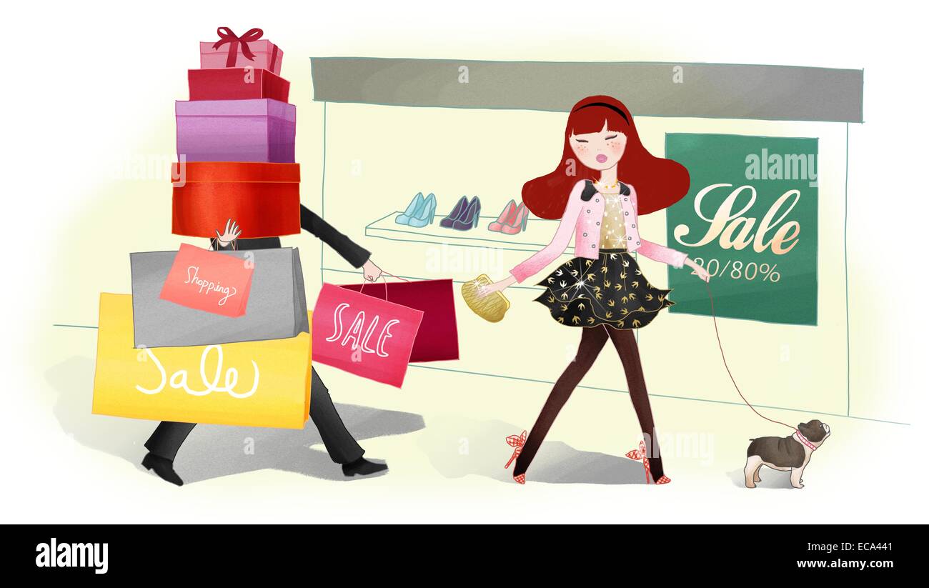 Clothing store chain Cut Out Stock Images & Pictures - Alamy