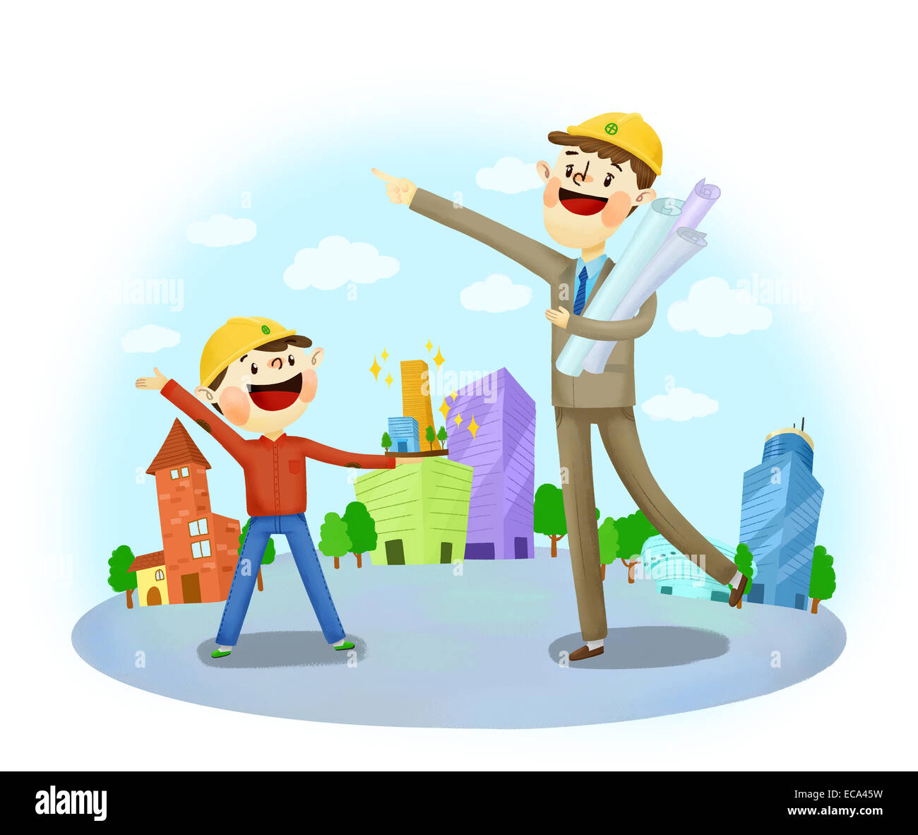 Future architect Cut Out Stock Images & Pictures - Alamy