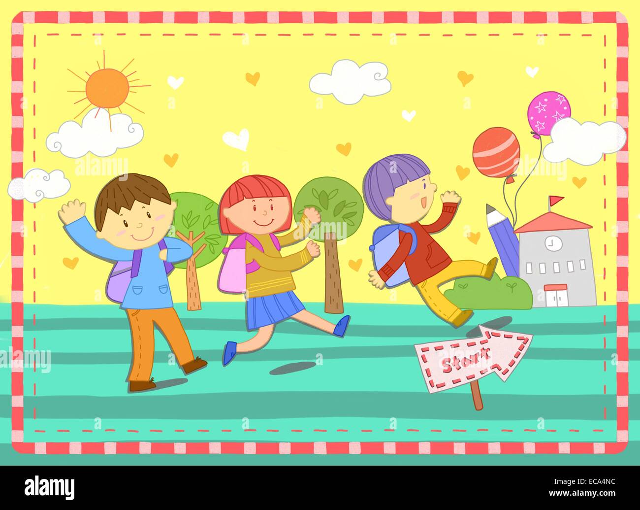 Admission and Graduation Stock Photo - Alamy