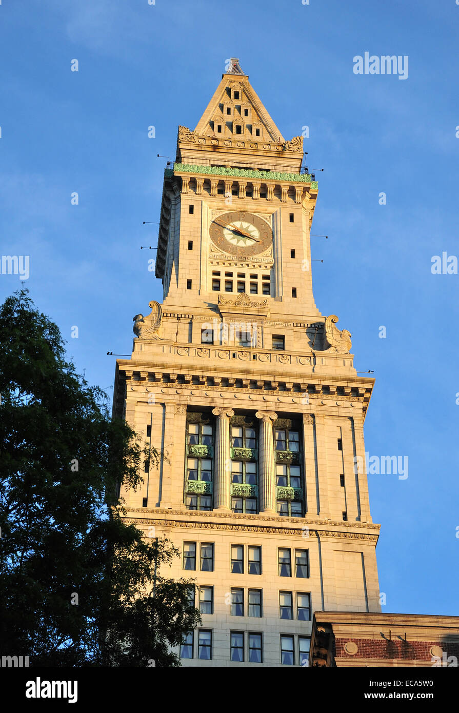 Custom House Tower Boston High Resolution Stock Photography and Images ...