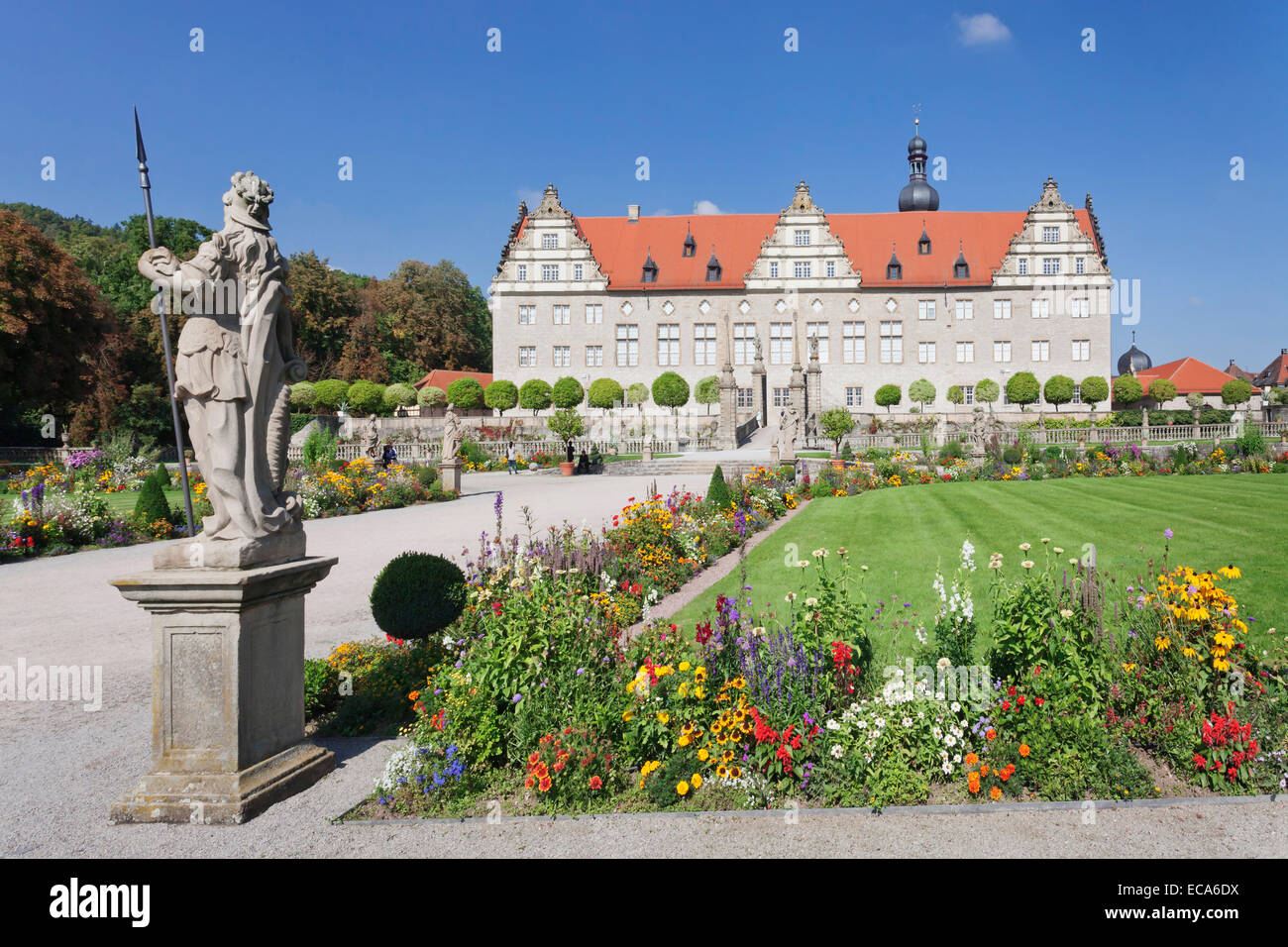 Weikersheim Castle, Romantic Road, Weikersheim, Baden-Württemberg ...