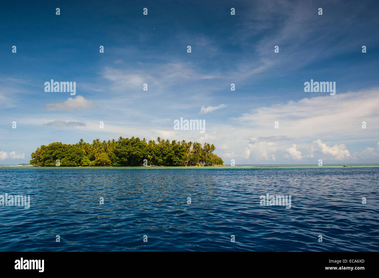 Islet in the Ant Atoll, Pohnpei, Micronesia Stock Photo - Alamy