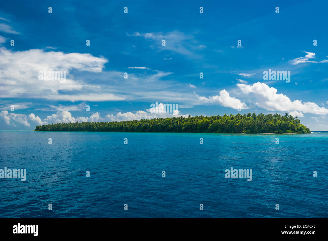 Islet in the Ant Atoll, Pohnpei, Micronesia Stock Photo - Alamy