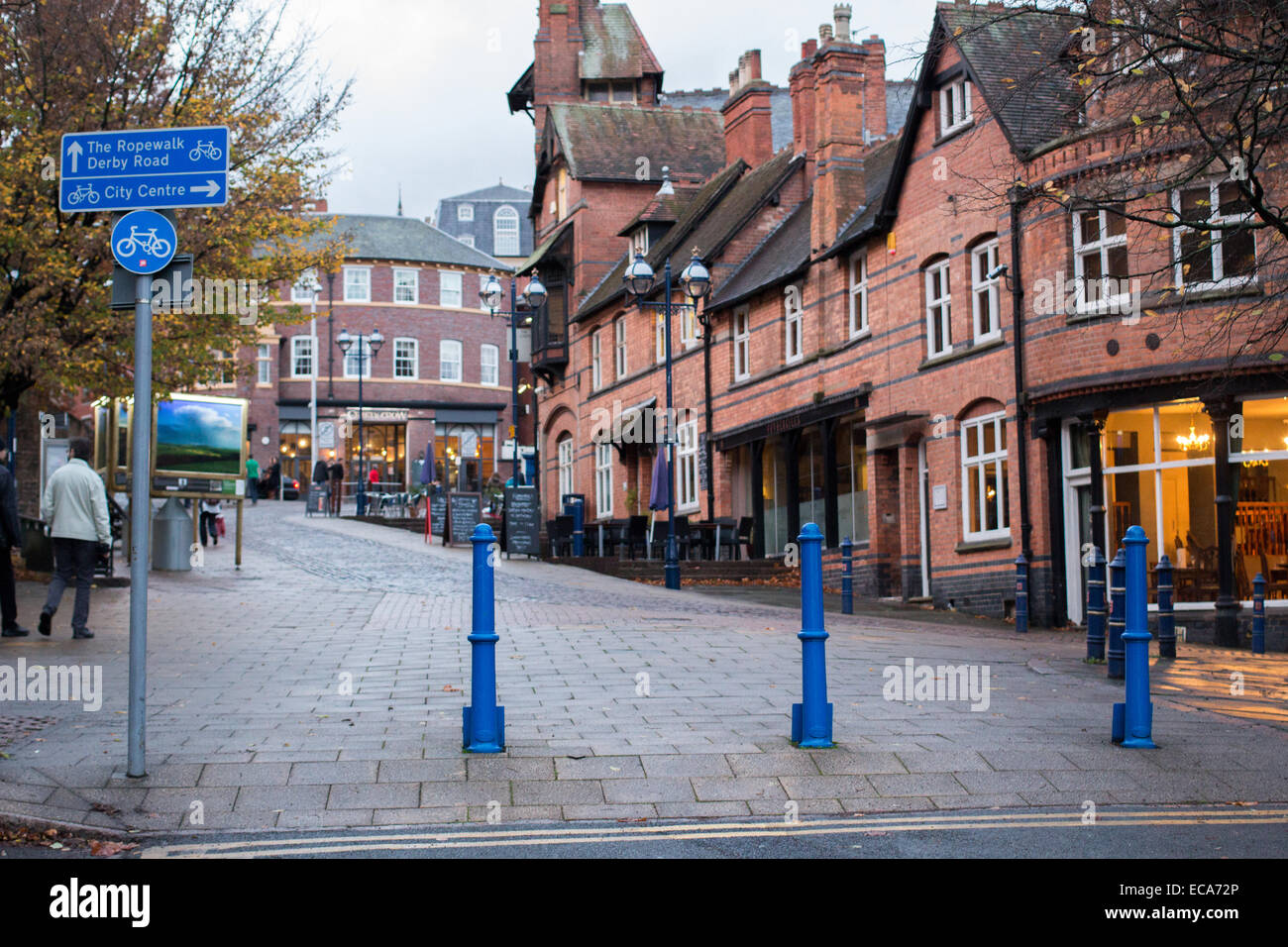 Nottingham town centre Stock Photo - Alamy