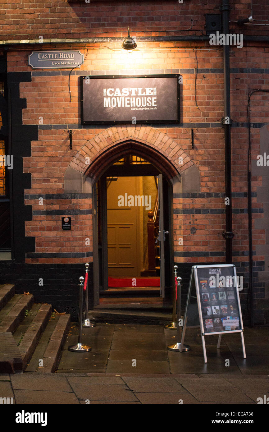 Castle Road Moviehouse Nottingham UK Stock Photo - Alamy