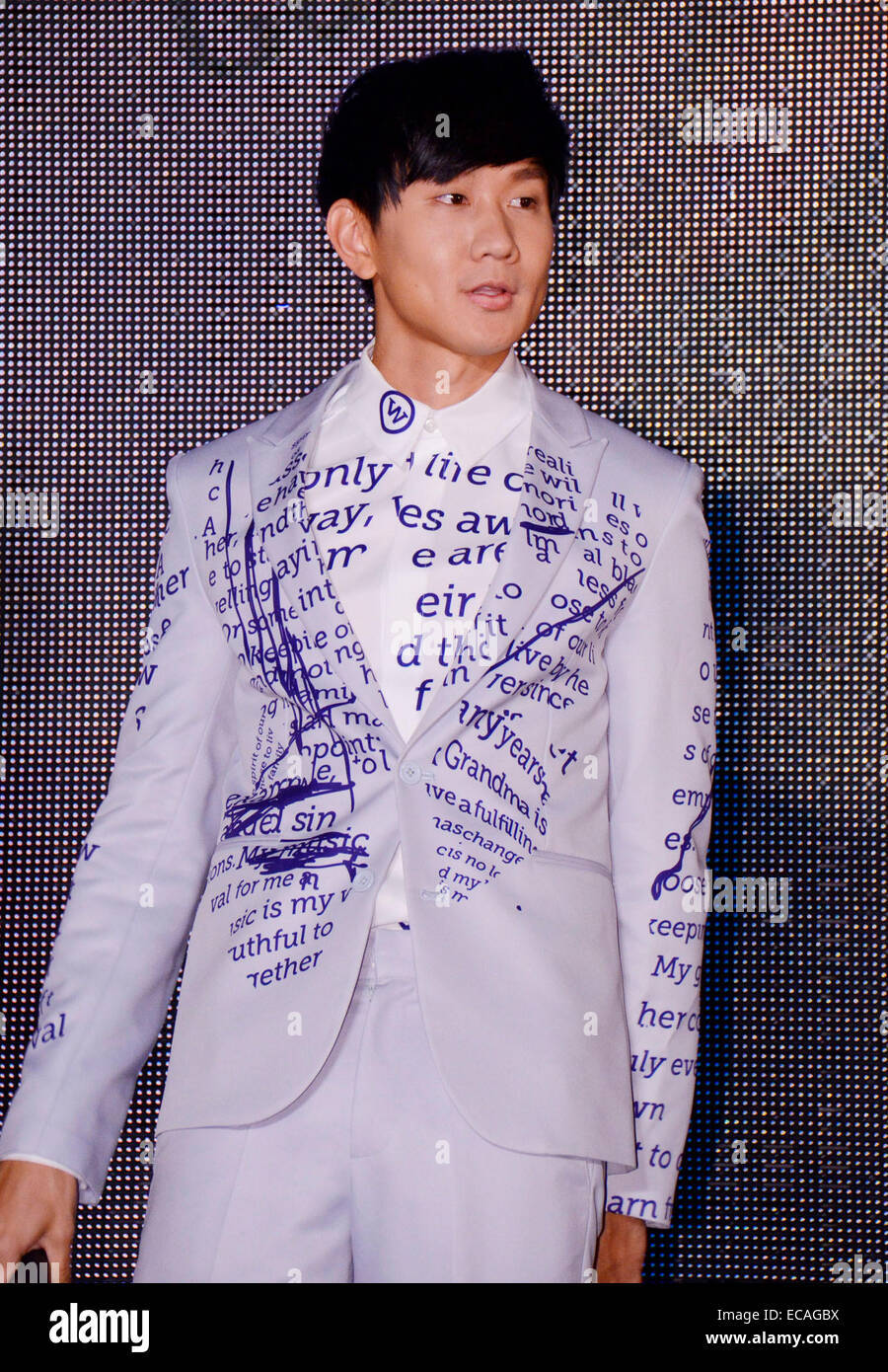 Taipei. 10th Dec, 2014. lam JJ at the premiere of his new album's MV in ...