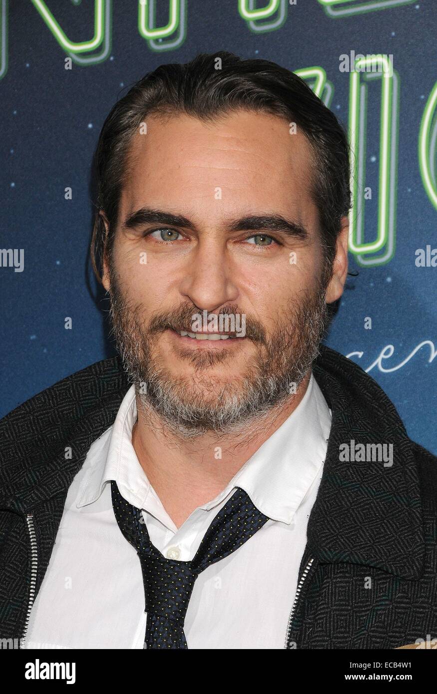 Los Angeles, California, USA. 10th Dec, 2014. Actor JOAQUIN PHOENIX at ...