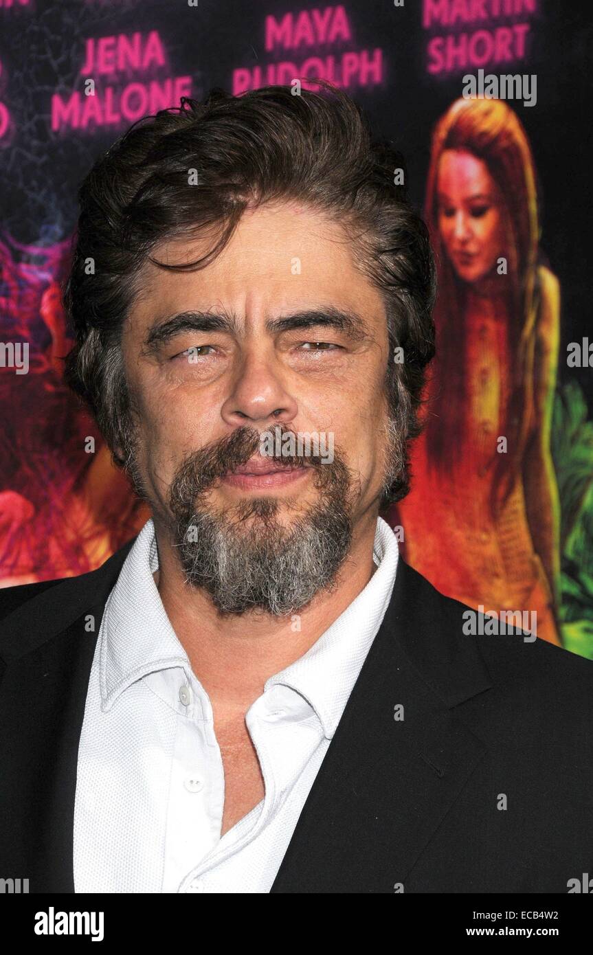 Los Angeles, California, USA. 10th Dec, 2014. Actor BENICIO DEL TORO at ...